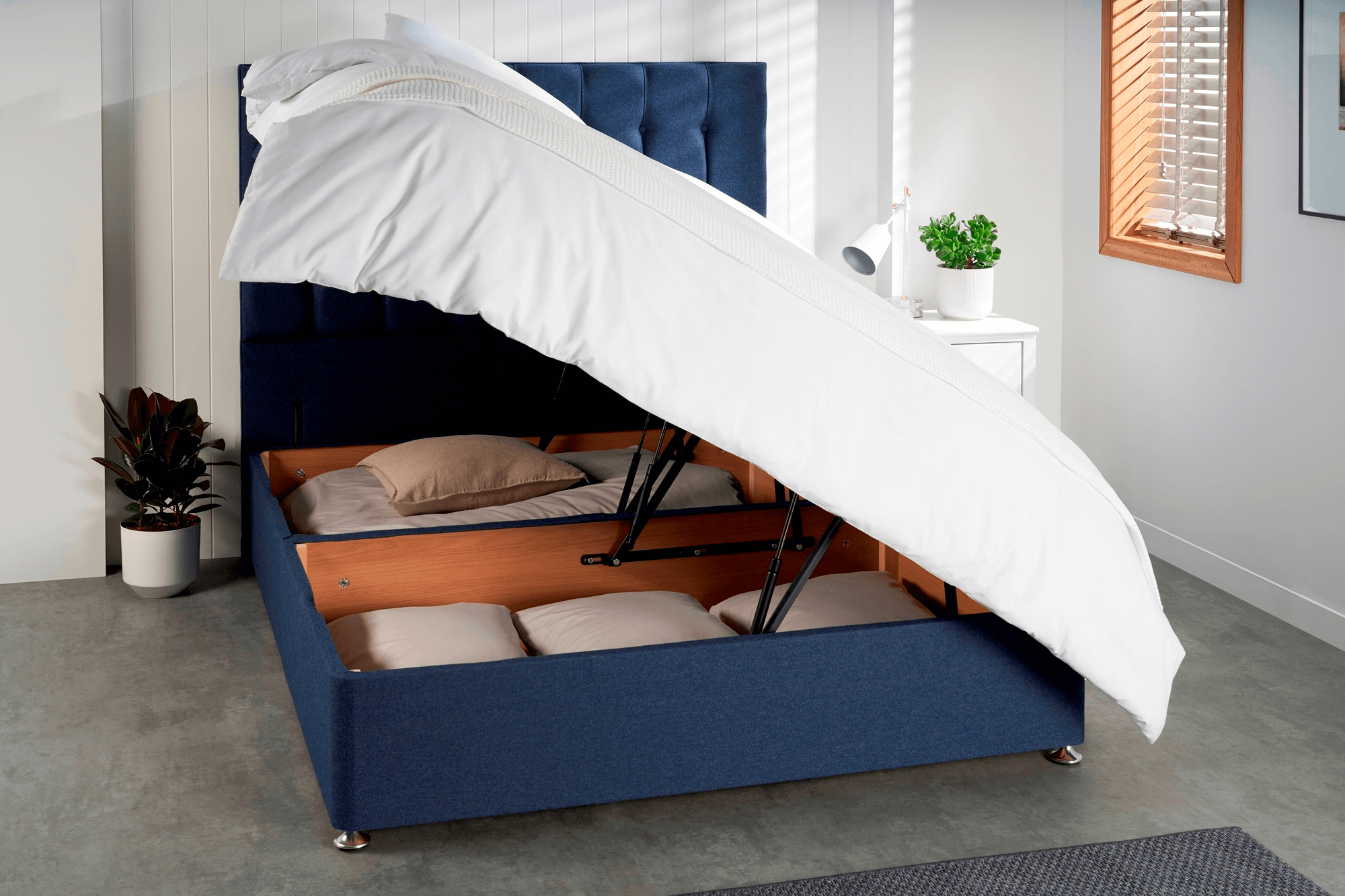 Side Lift Ottoman Bases – British Beds Direct UAE